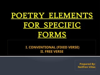 reading and writing poetry -POETRY SLIDE | PPT