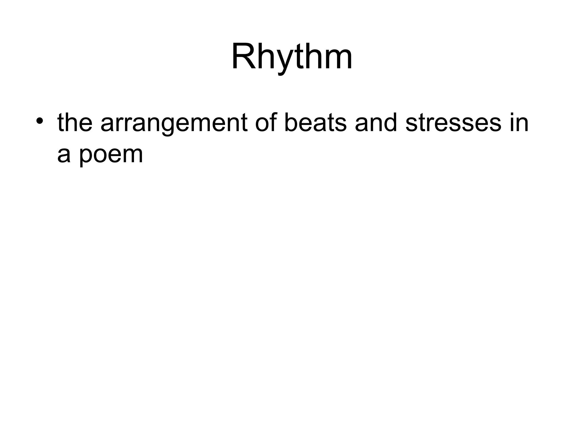 Poetry terminology | PPT
