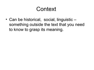 Poetry terminology | PPT