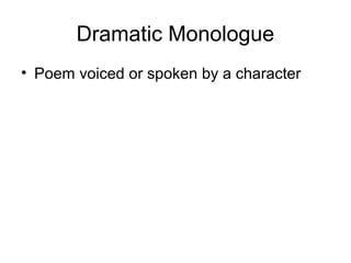 Poetry terminology | PPT