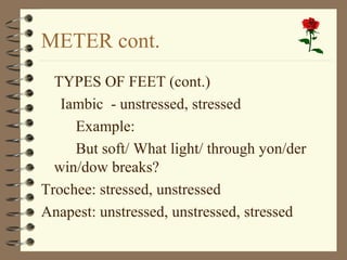 Poetry terminology | PPT | Poetry | Books and Literature