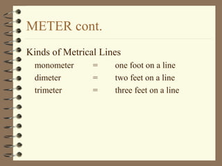 Poetry terminology | PPT