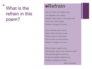 Poetry term pw pt | PPTX | Poetry | Books and Literature