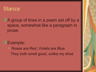 Poetry terms | PPT
