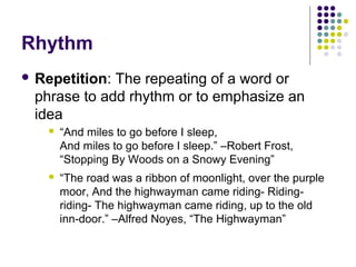 Poetry terms | PPT