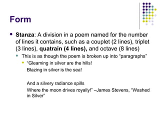 Poetry terms | PPT