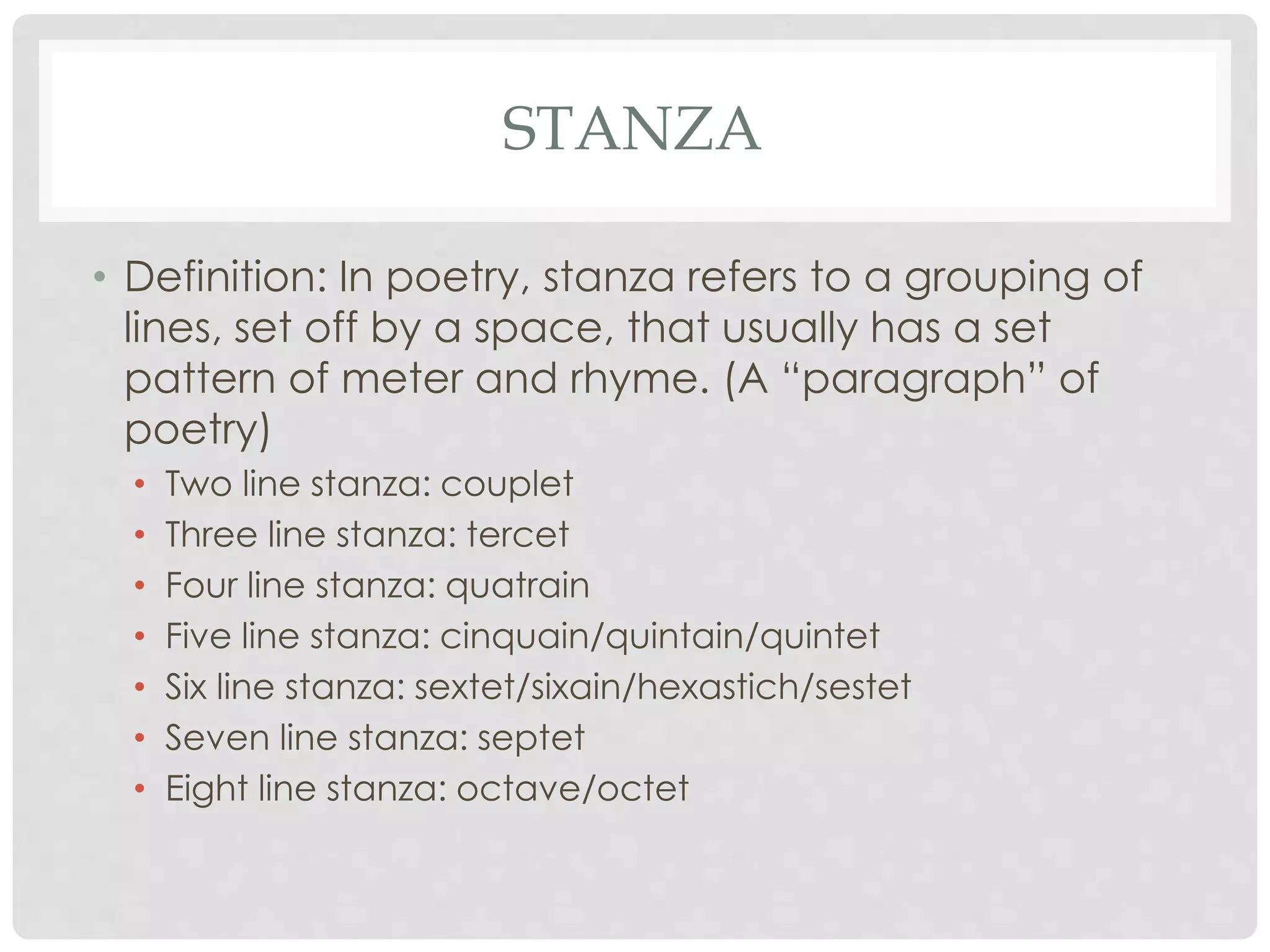 Poetry Terms Presentation with Memes and Images | PPTX