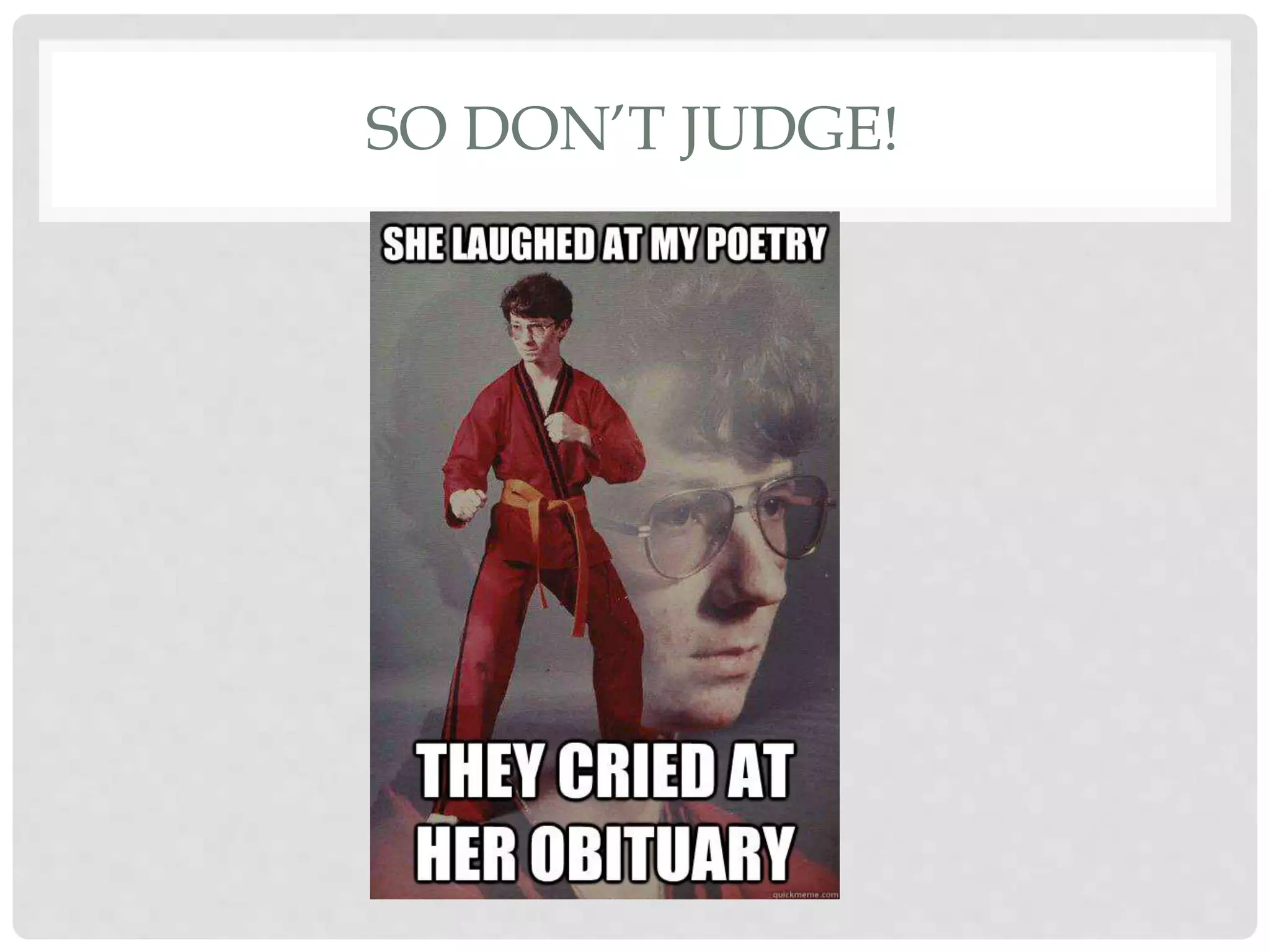 Poetry Terms Presentation with Memes and Images | PPTX