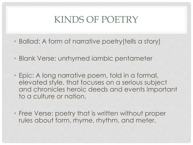 Poetry Terms Presentation with Memes and Images | PPTX