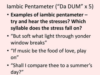 Poetry terms needed for this essay | PPTX