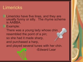 Poetry terms notes | PPT