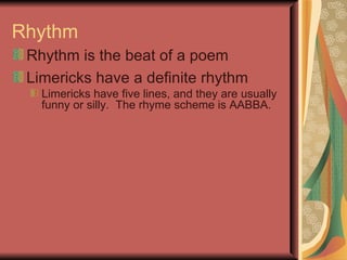 Poetry terms notes | PPT