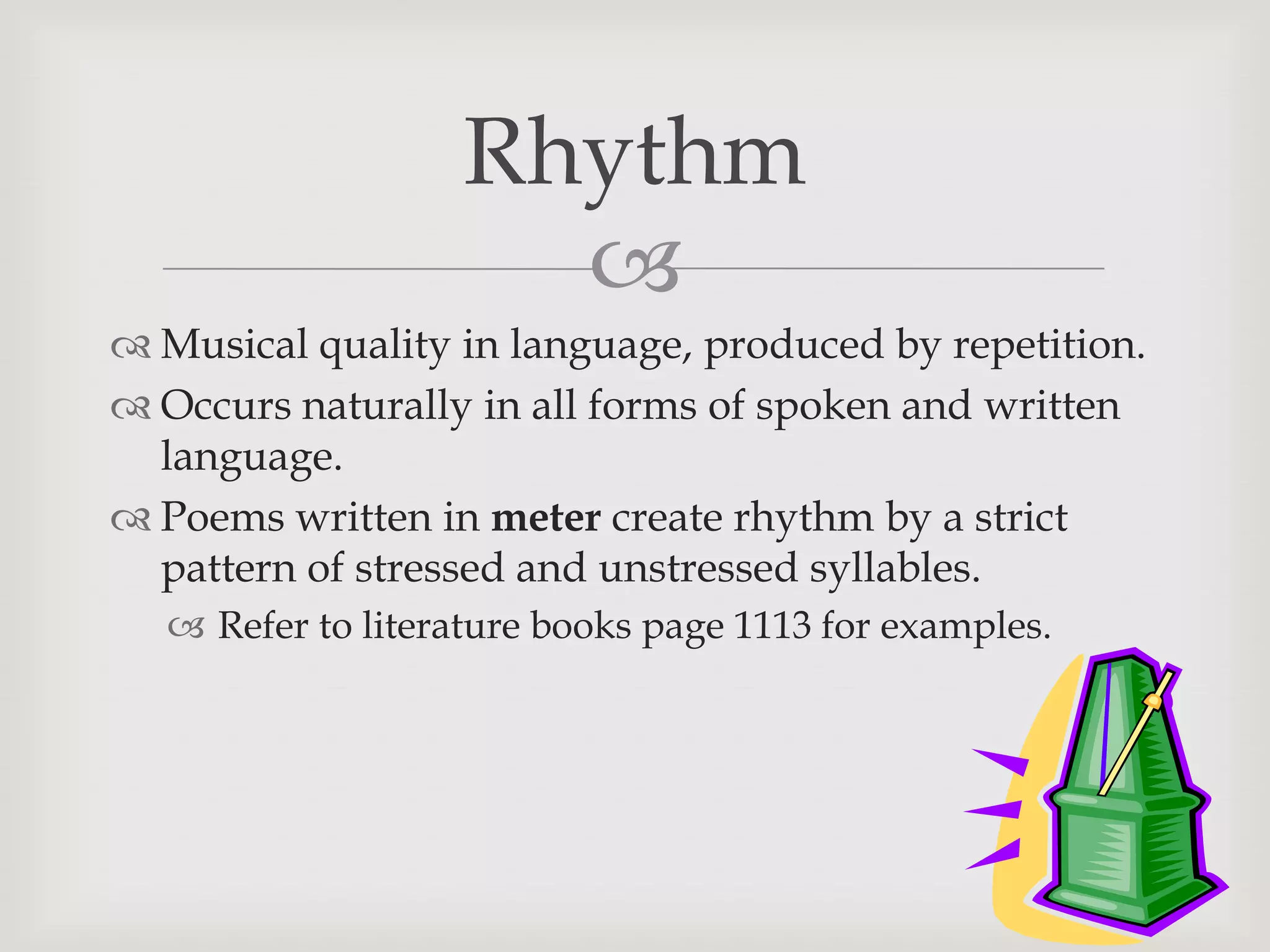 Poetry terms & types | PPT