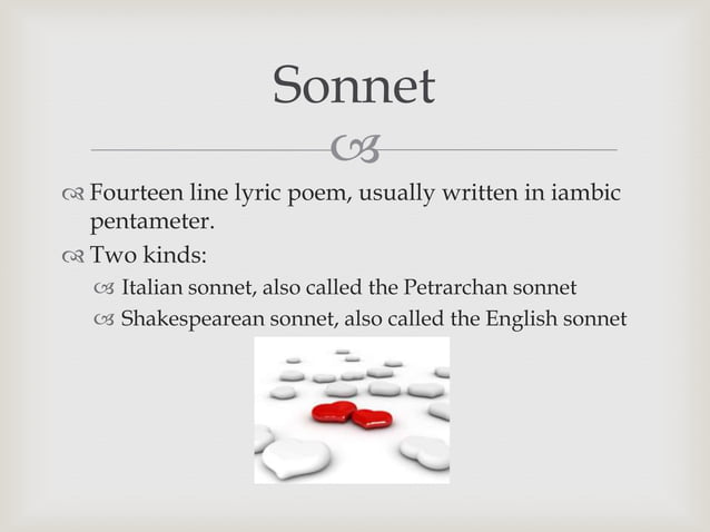 Poetry terms & types | PPTX | Poetry | Books and Literature