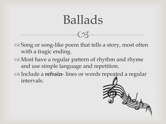 Poetry terms & types | PPTX | Poetry | Books and Literature