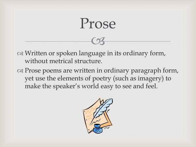 Poetry terms & types | PPTX | Poetry | Books and Literature