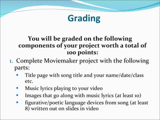 Poetry through music teacher lesson plan | PPT