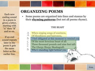 Poetry Types | PPTX