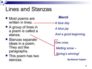 Poetry types of poems | PPT