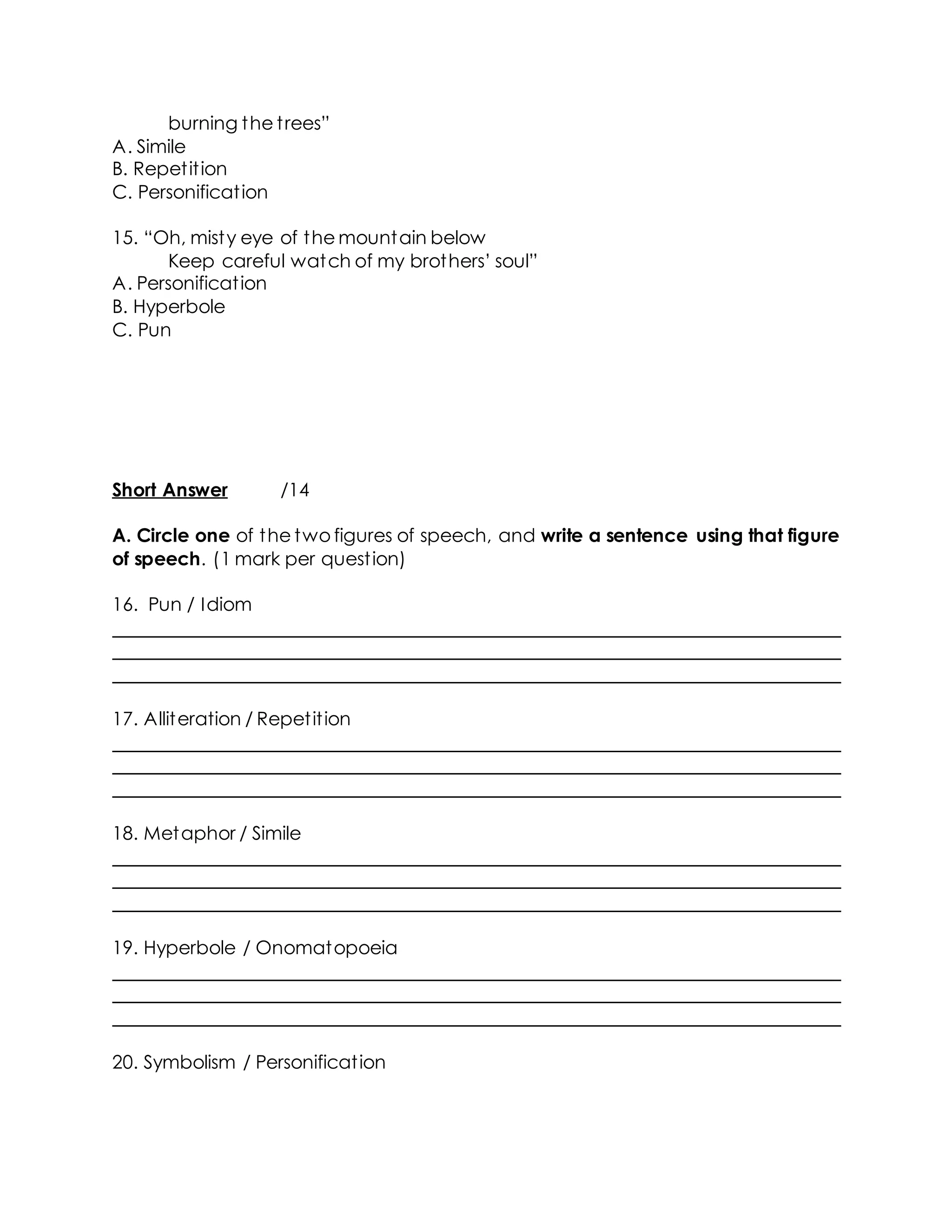 Poetry unit plan | DOCX | Homework and Study | Education