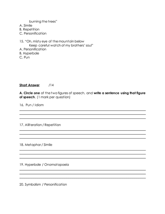 Poetry unit plan | DOCX | Homework and Study | Education