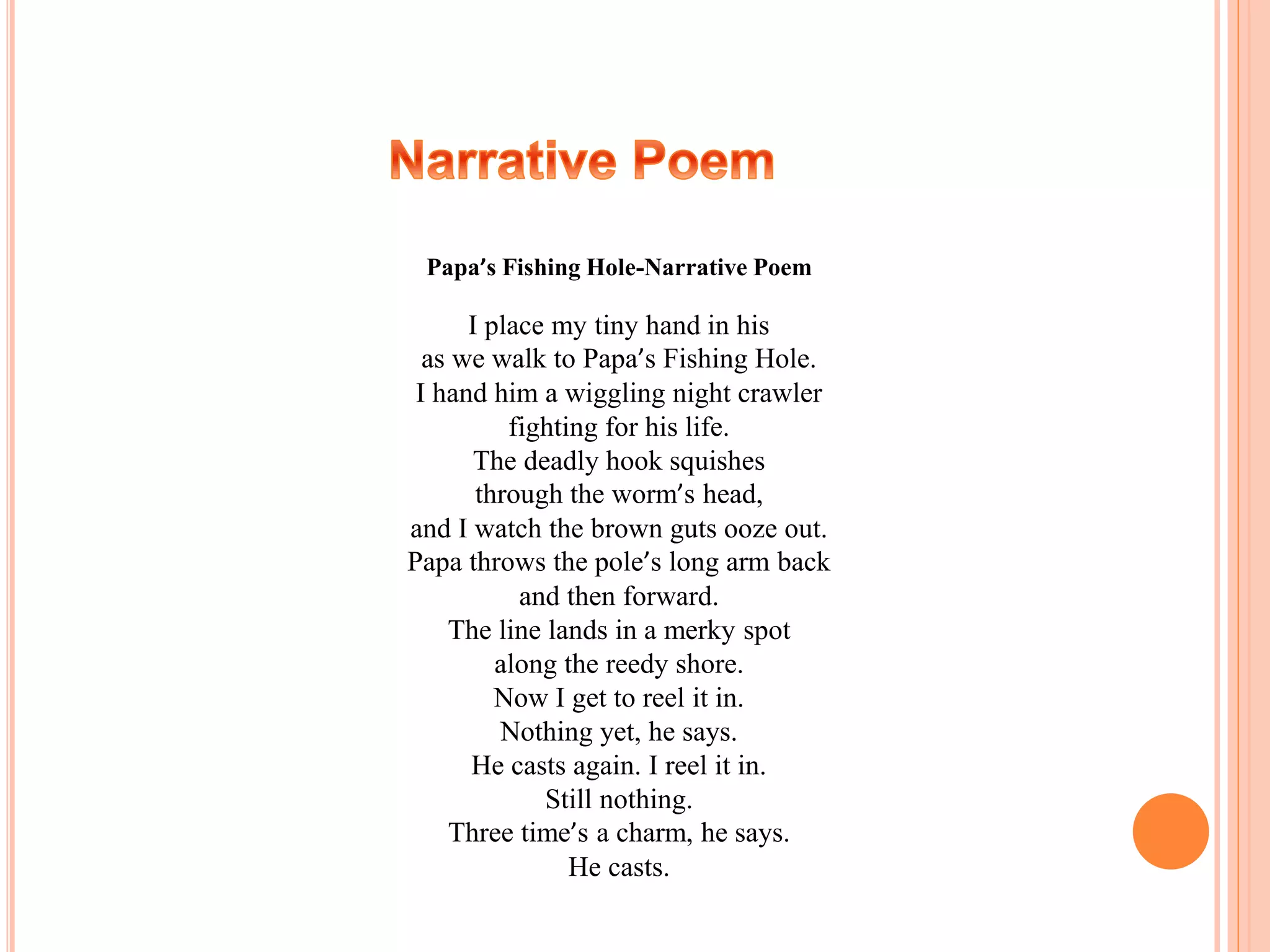 Poetry vocabulary | PPTX