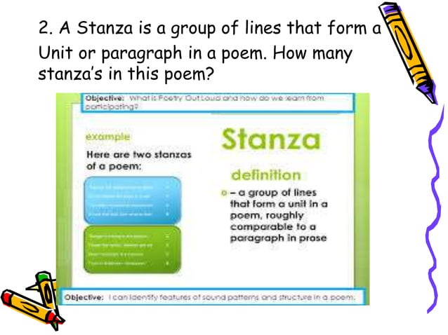 Poetry Vocabulary PowerPoint.ppt | Poetry | Books and Literature