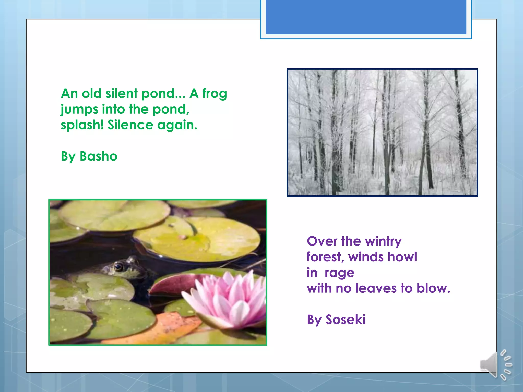 Poetry Powerpoint Narration | PPTX