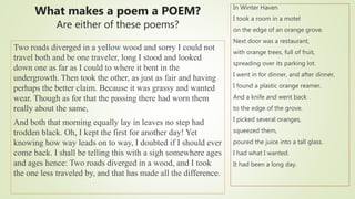 Poets and Poetry Through the Years | PPTX