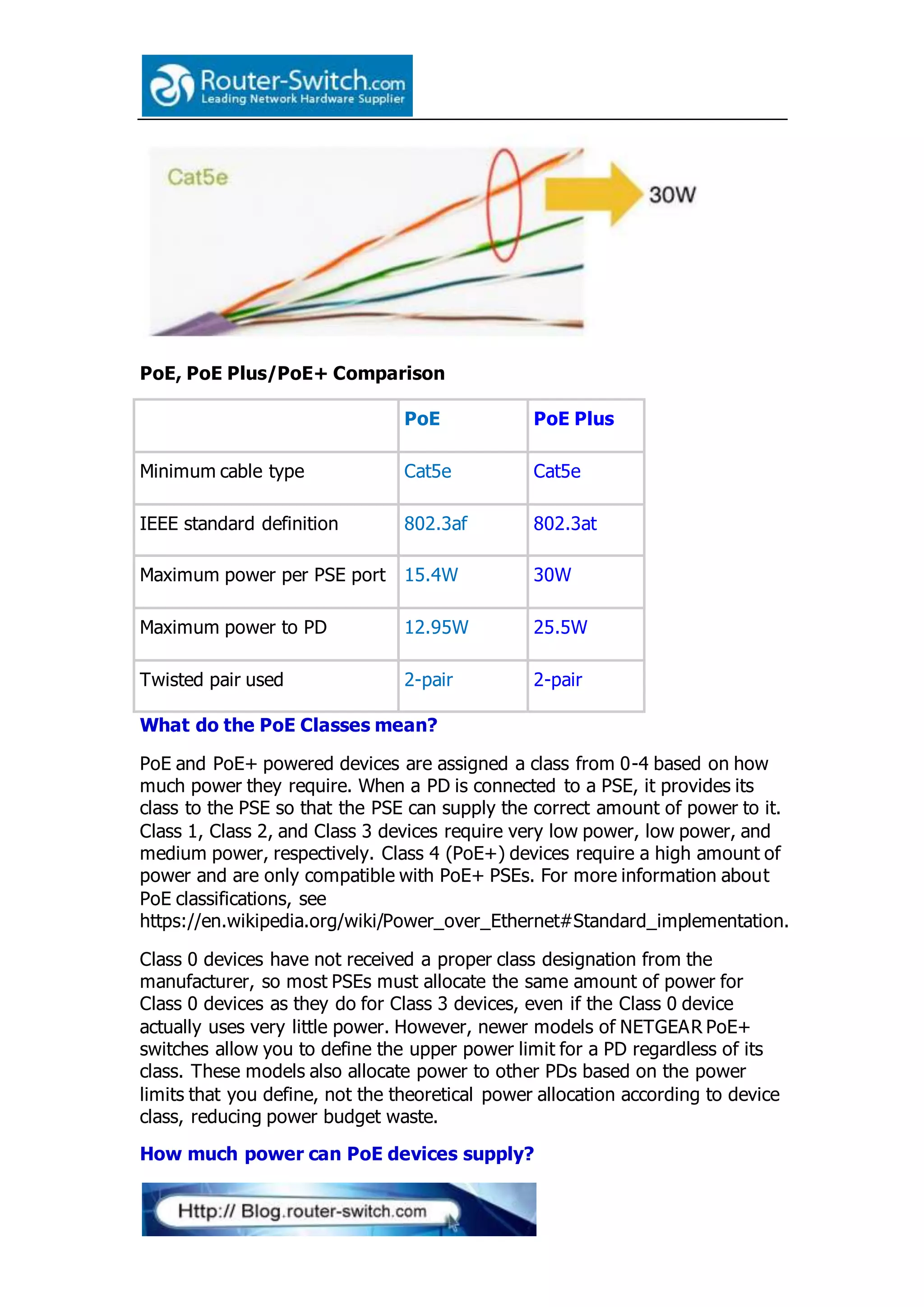 Po e vs. poe+. the main features comparison | DOCX