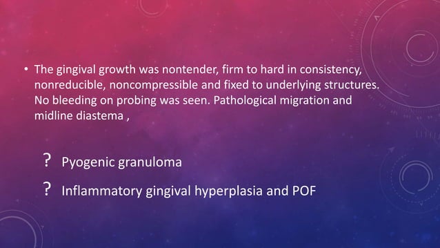 peripheral ossifying fibroma | PPTX | Dental Health | Diseases and ...