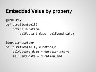 PofEAA and SQLAlchemy | PPT