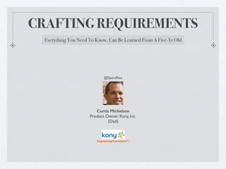 Agile requirements is kid's play | PDF