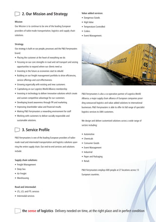 P&O Ferrymasters | PDF