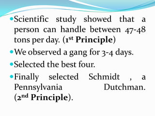 Principles of Scientific Management (F.W. Taylor) | PPTX
