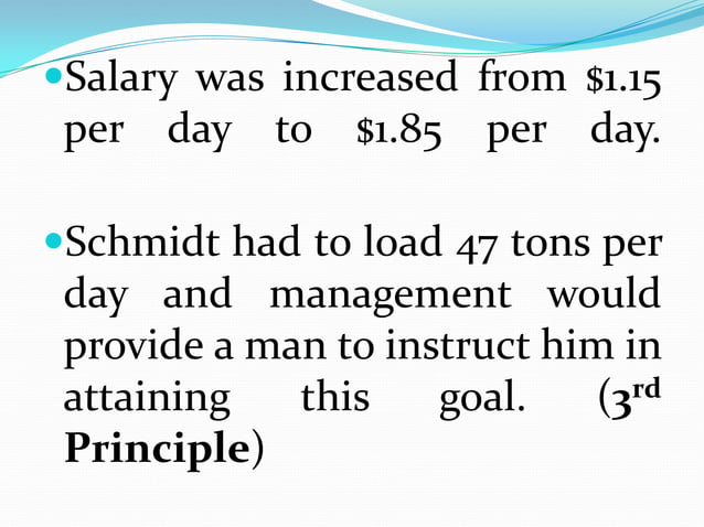 Principles of Scientific Management (F.W. Taylor) | PPTX | Business ...