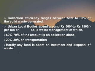 problems of solid waste management | PPTX