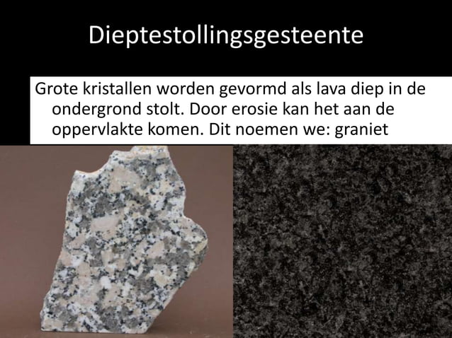 PO gesteenten herkennen | PPT