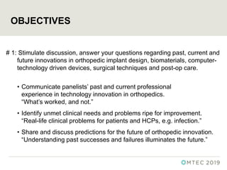Innovation in Orthopedics: Surgeon Perspectives | PDF