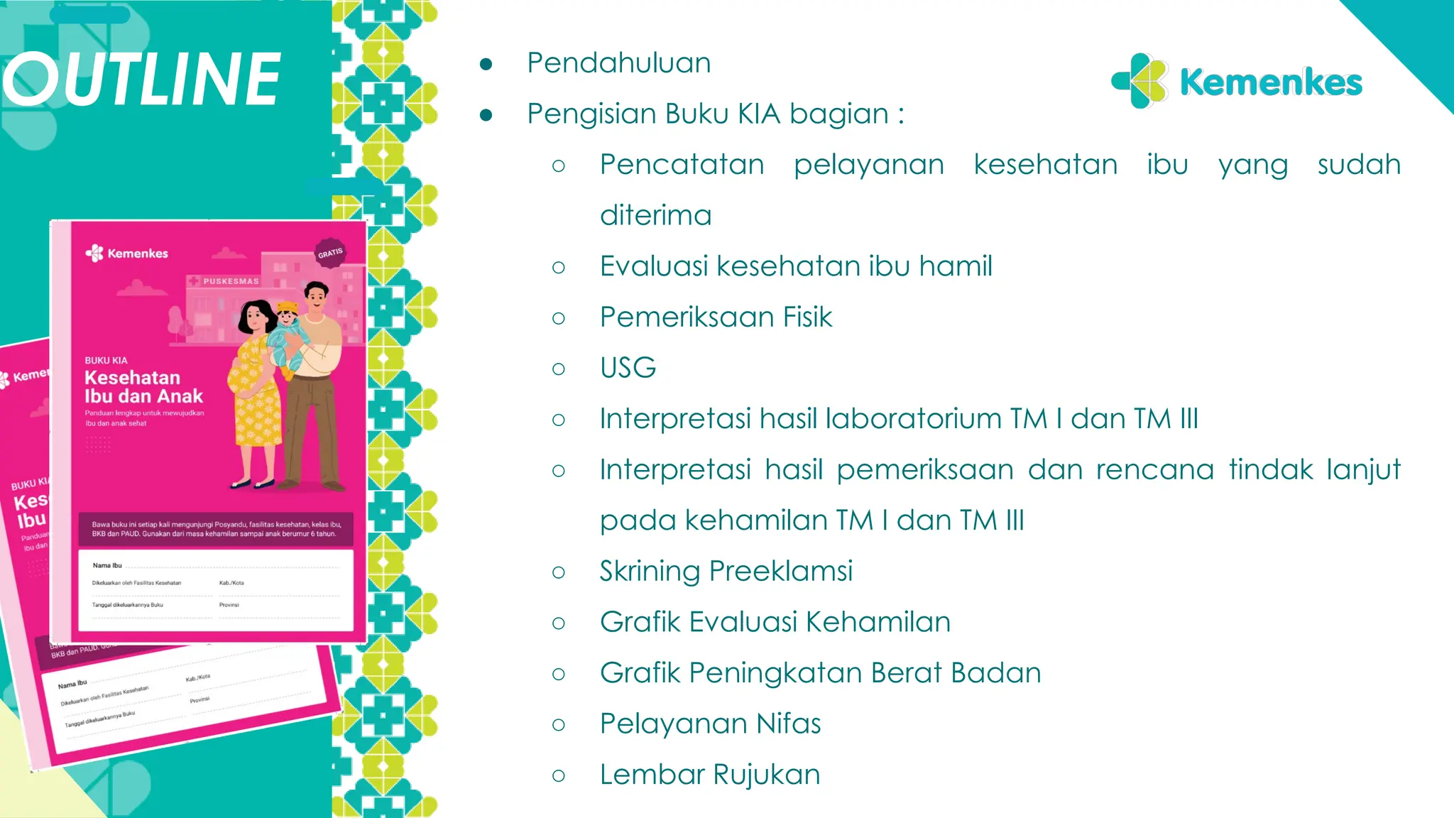 pengisian buku kia revisi tahun 2024 versi ibu | PPTX