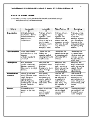 Research Module for Senior High School Students | PDF