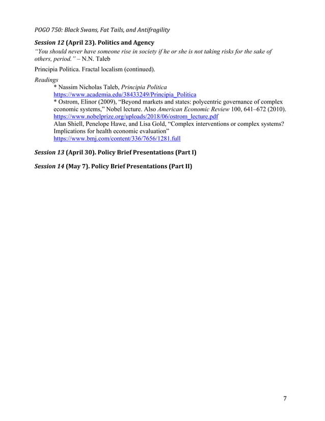 Black Swans, Fat Tails, and Antifragility: Extreme Value Statistics for ...