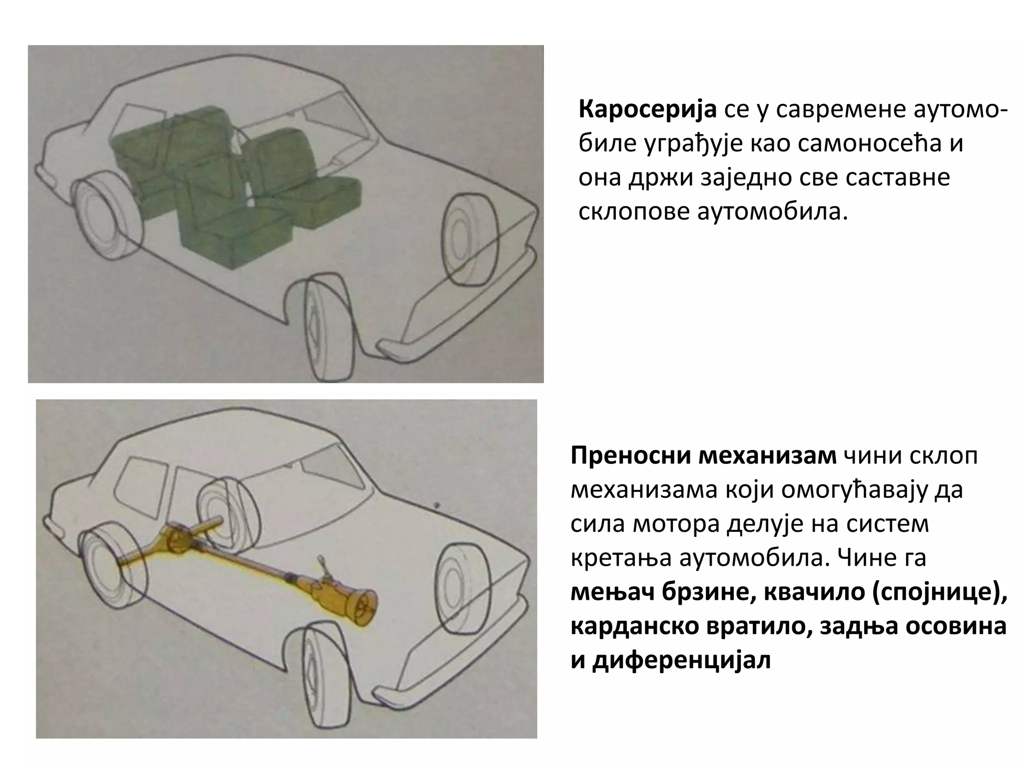 Pogonski delovi | PPTX
