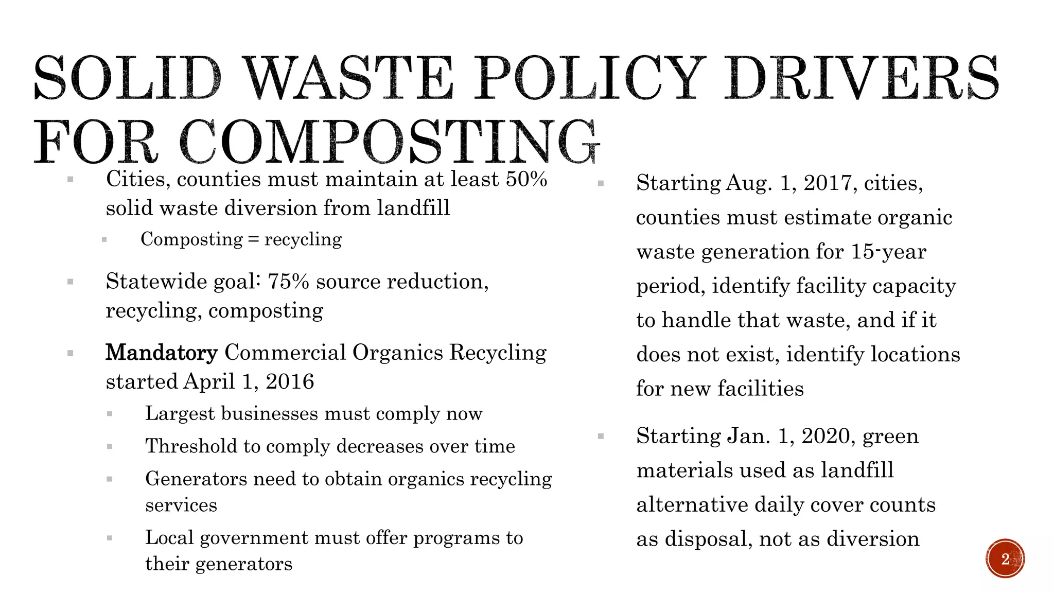 CCC Forum - Part 2: Supporting a Distributed Composting Infrastructure ...
