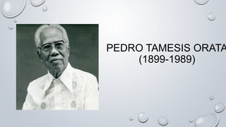 Pedro Orata | PPTX