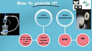 Tracheostomy and humidification | PPT