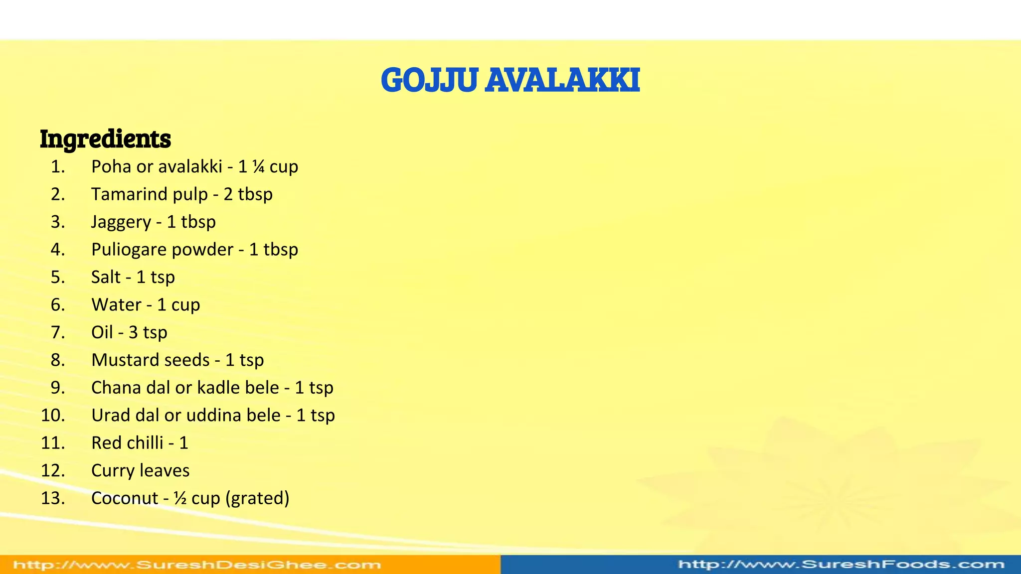 Poha recipe | Avalakki recipe | PPT