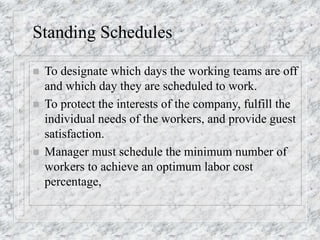 housekeeping staffing patterns | PPT