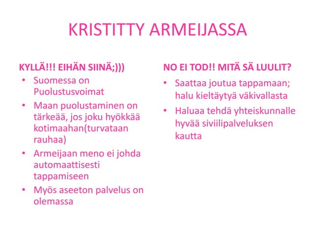 Pohdintaa etiikan kannalta, sota, yhteiskunta | PPTX