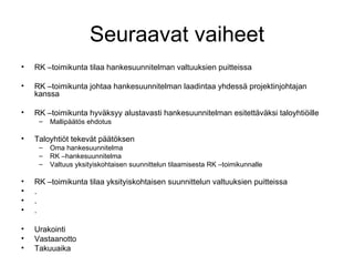 Ryhmäkorjaus-mallin esittely | PPT